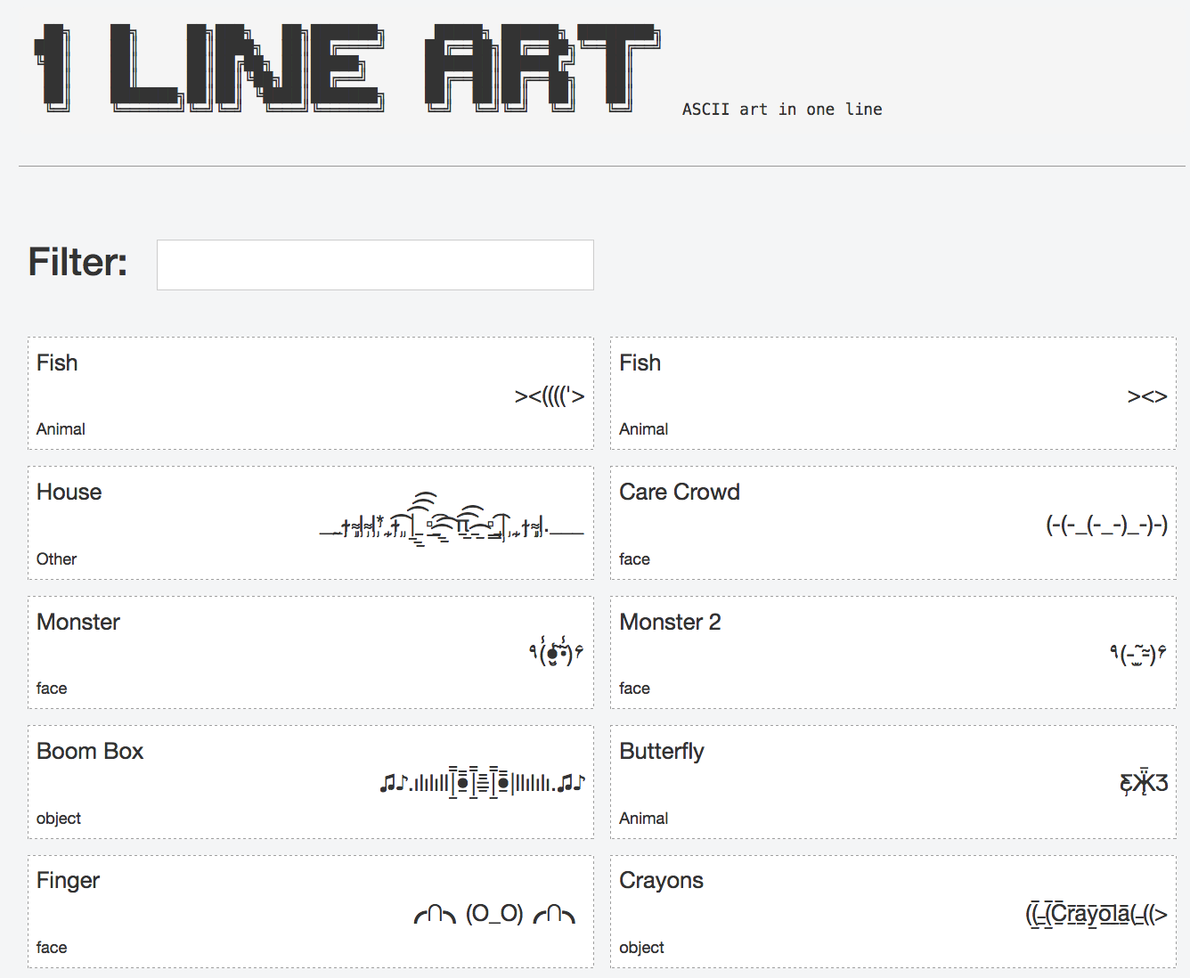 Ascii art website 2 PORTALLAS Ascii art website 2 PORTALLAS